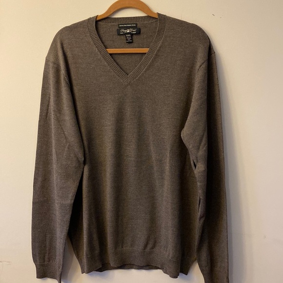 Pronto Uomo | Sweaters | Pronto Uomo Mens Extra Fine Merino Wool Ls ...